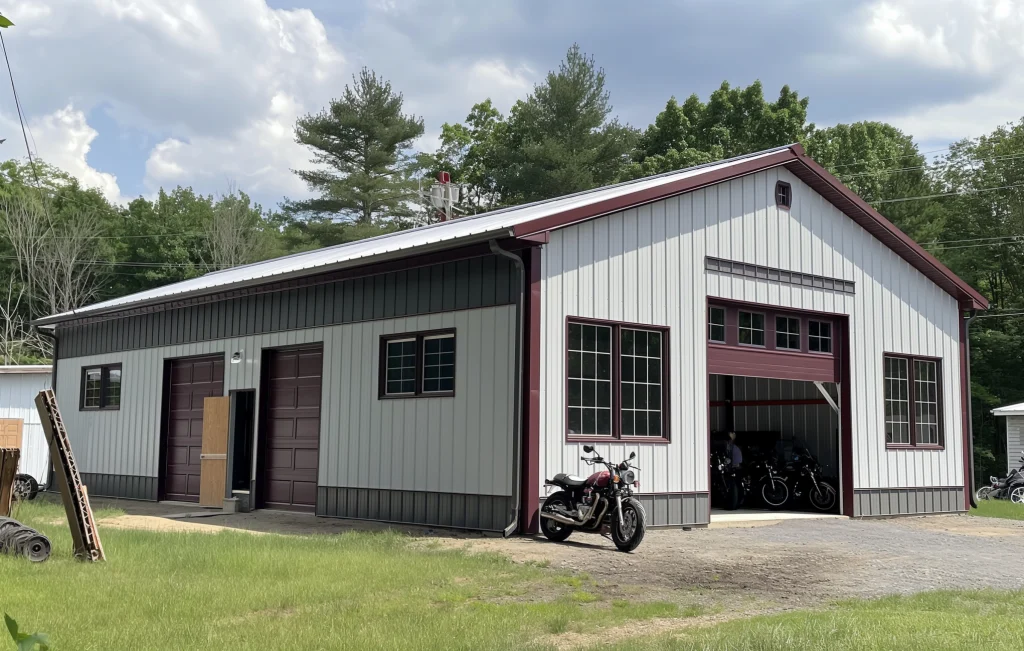 30x70 Steel Garage Kit by Steelbuilt Direct - Steel Built Direct