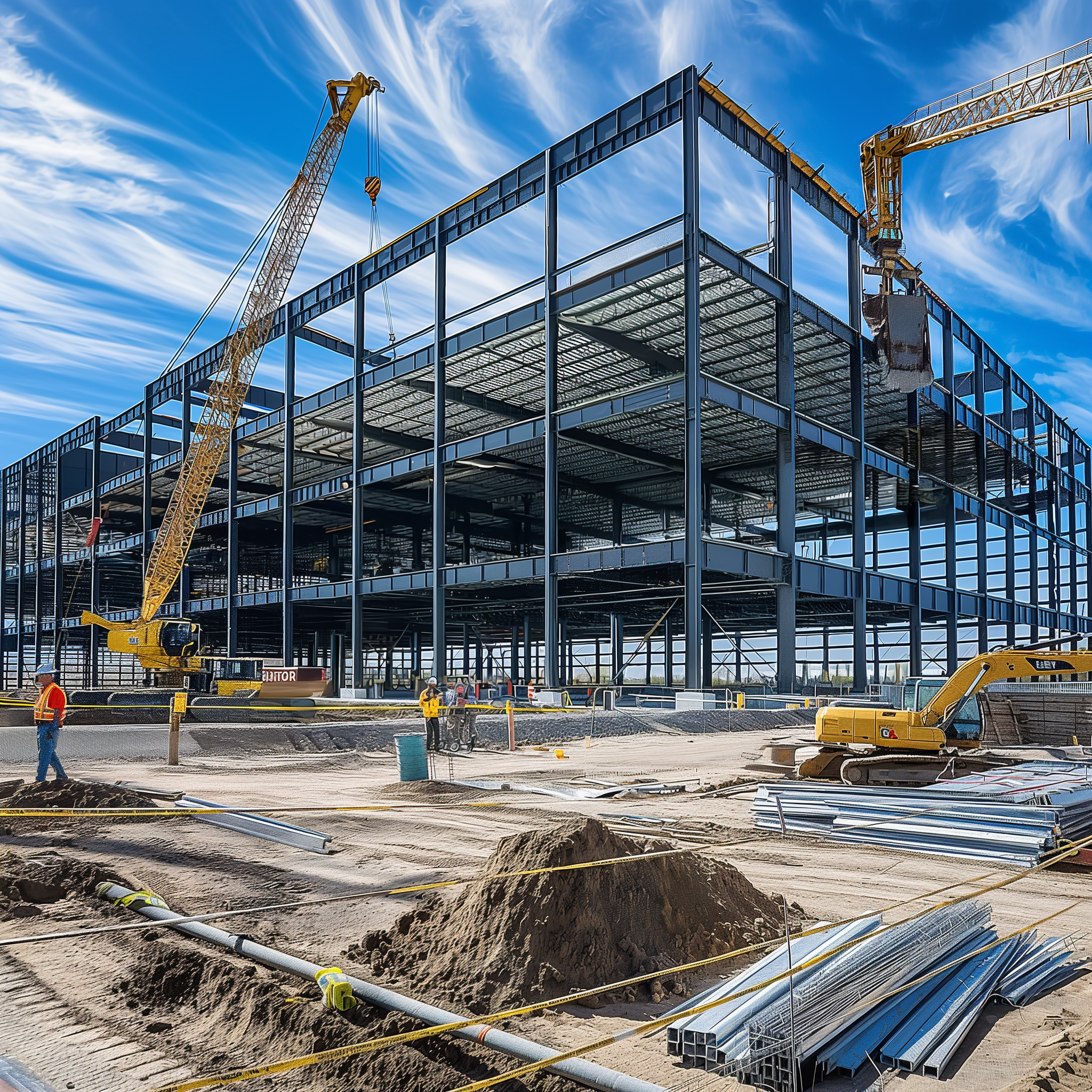 Metal Building Plans for Pre-Engineered Steel Structures - Steel Built ...