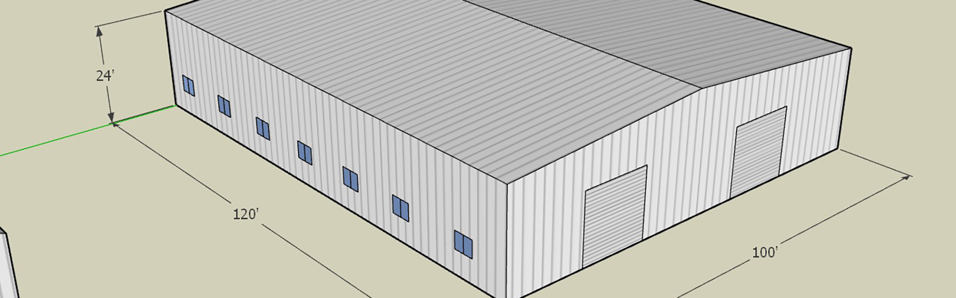Metal Building Plans for Pre-Engineered Steel Structures - Steel Built ...